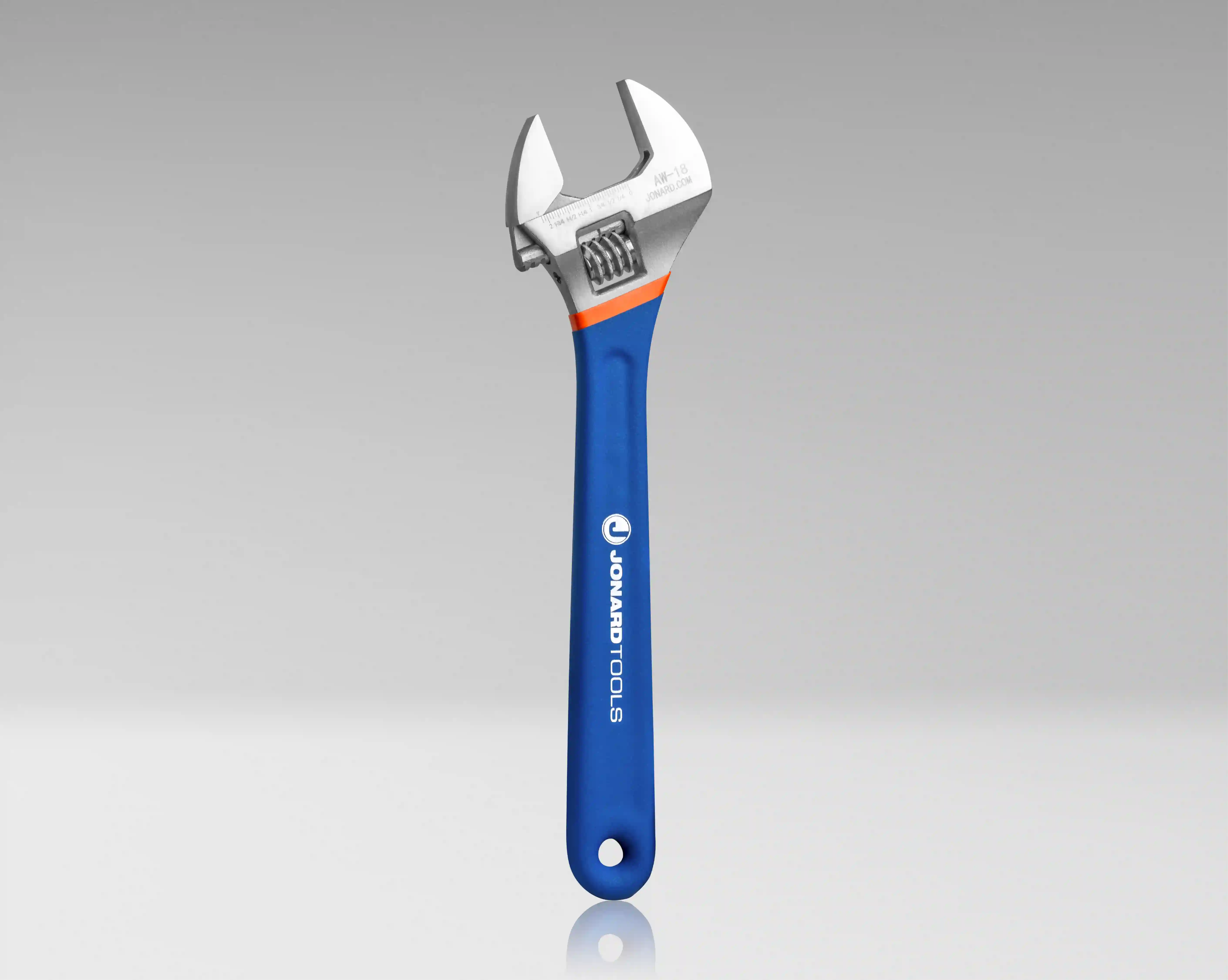 Adjustable Wrench 18" with Extra Wide Jaws | Jonard Tools