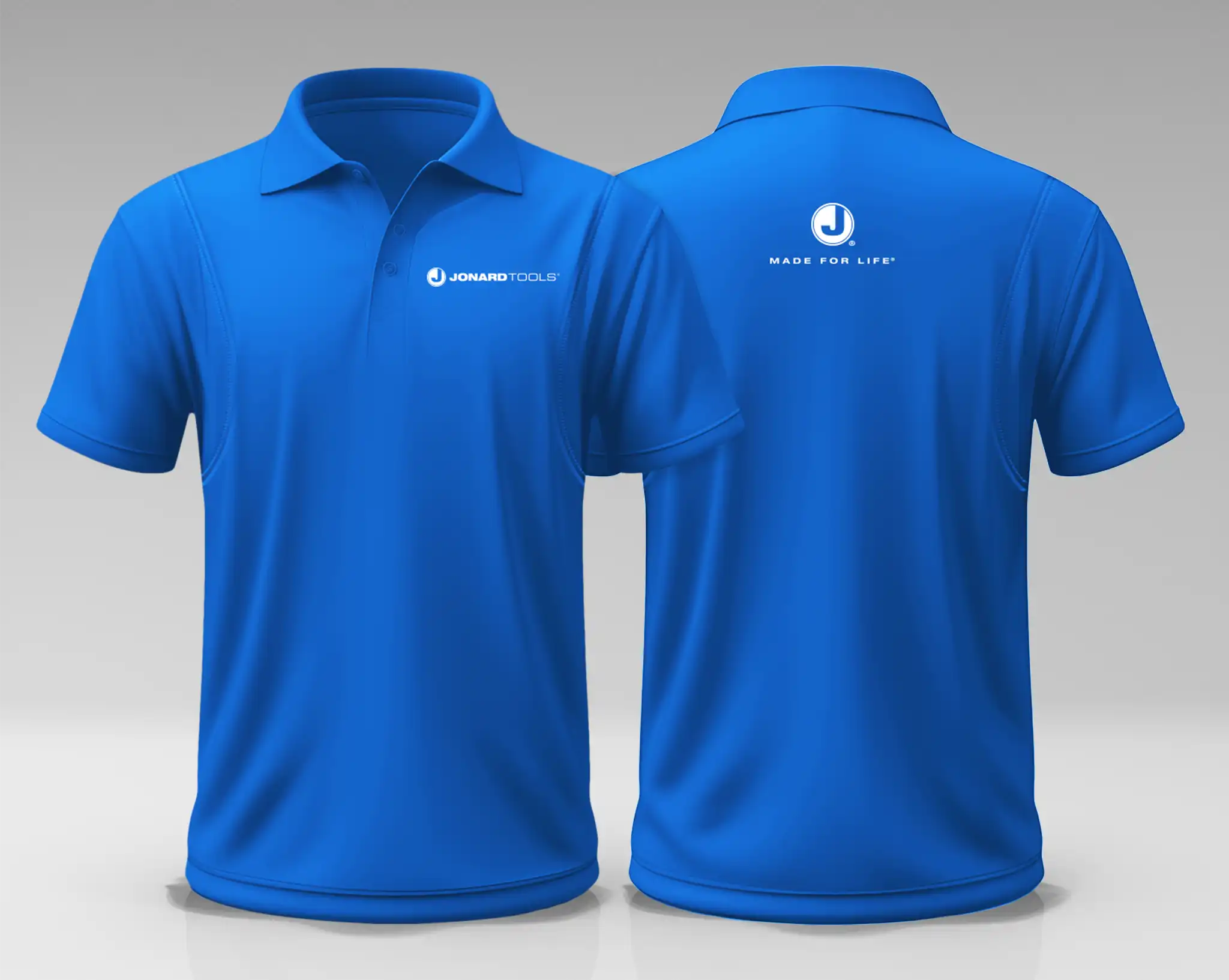 Jonard Tools Polo Blue Shirt (Men's Size Small) | Jonard Tools