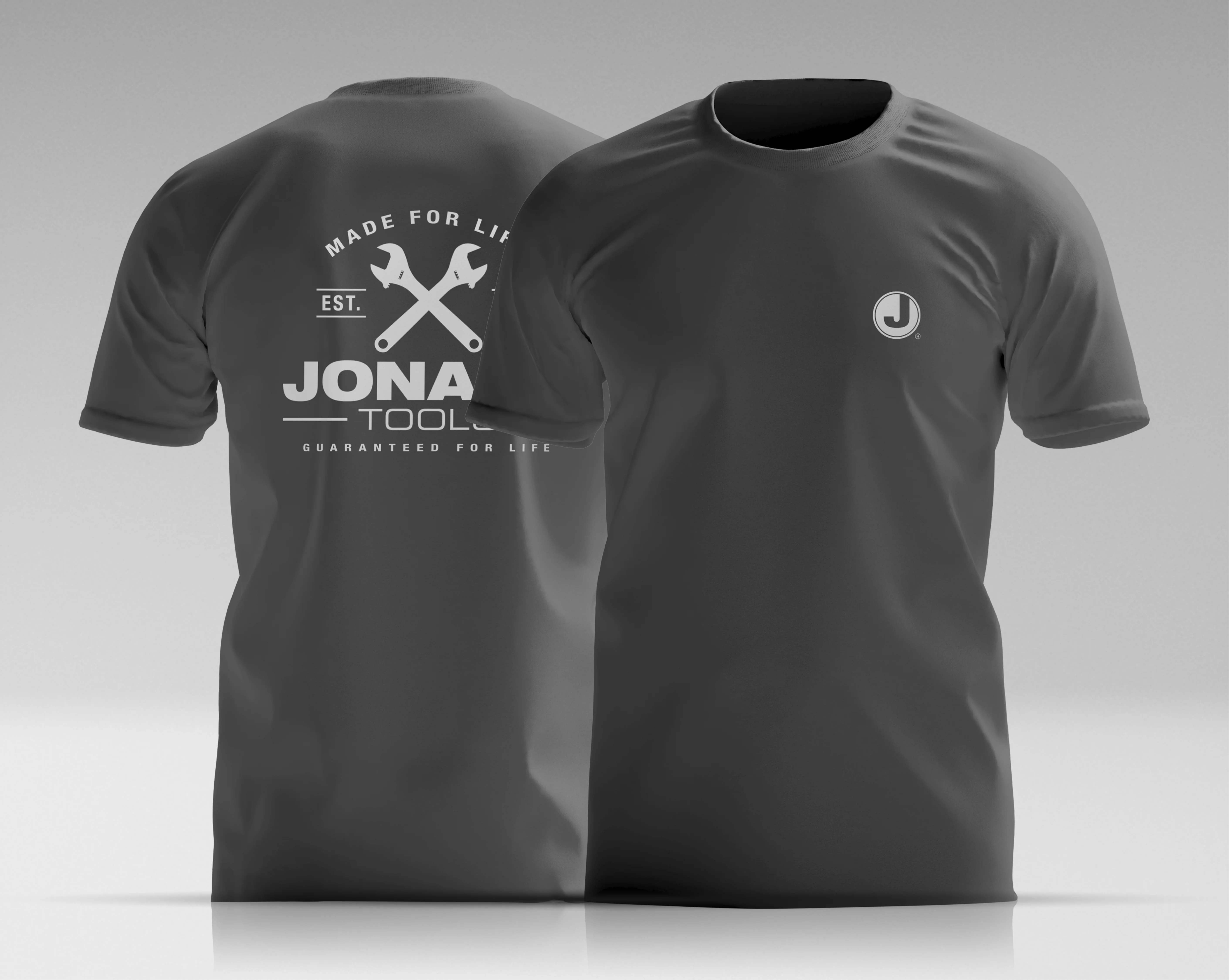 Short Sleeve T-Shirt - Crossed Wrench Design (S) | Jonard Tools